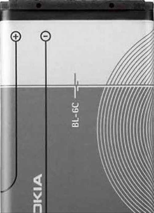Аккумулятор Nokia BL-6C 3.7V 1150mAh