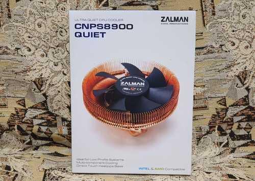 Новый кулер Zalman cnps8900 Quiet для процессора