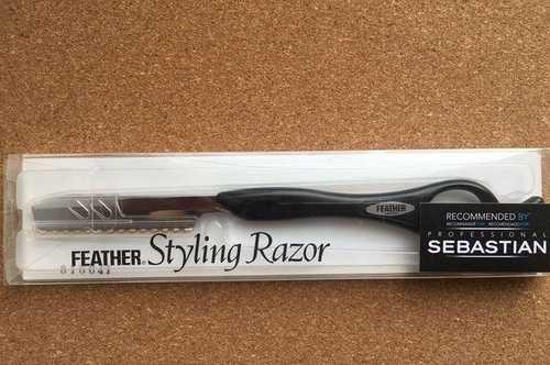 Feather Бритва Styling Razor односторонняя | Festima.Ru - Мониторинг ...