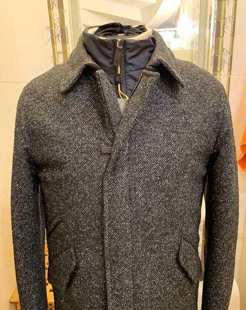 Canali новая мужская шерстяная утепленная куртка