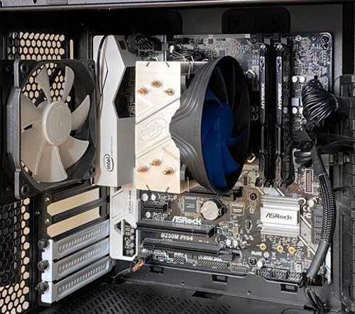 I5-7500 + ASRock B250M Pro4 + Deepcool Gammaxx 300