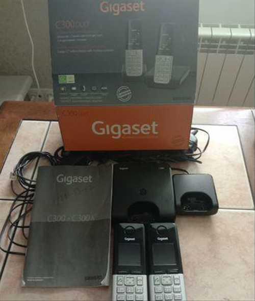 Телефон dect Siemens Gigaset C300 DUO (две трубки)