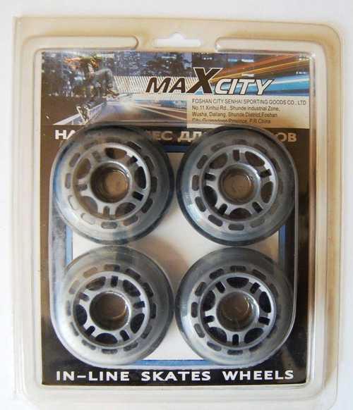 Роликовые колеса MaxCity PU 72 mm. новые