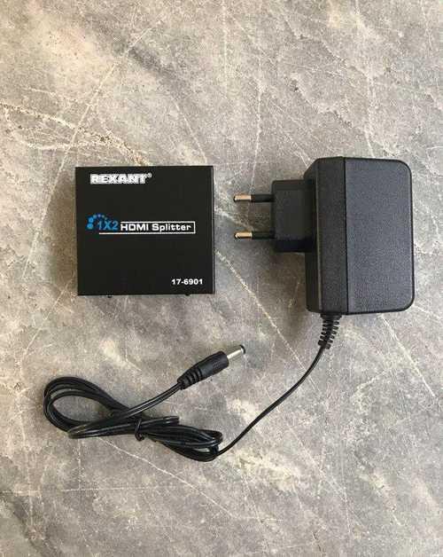Делитель Hdmi на 2 Rexant 17-6901