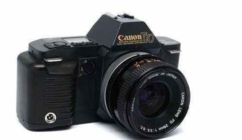 Canon T70 + Canon FD 28mm f3.5