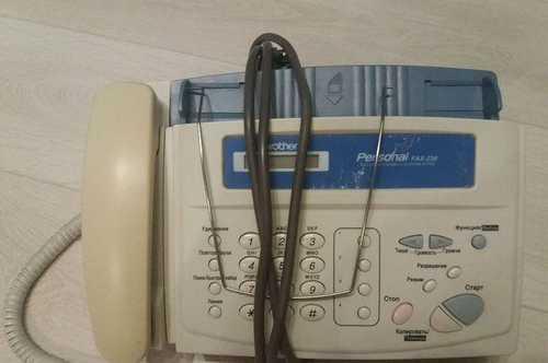Телефон факс Brother fax-236