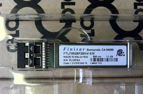 Трансивер, Finisar, SFP, Transceiver ftlf8528P2BNV