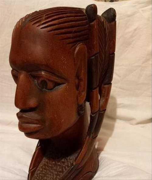 Статуэтка"Голова женщины"из Африки