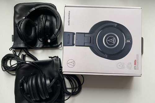 Наушники Audio-Technica ATH-M40X и ATH-M50