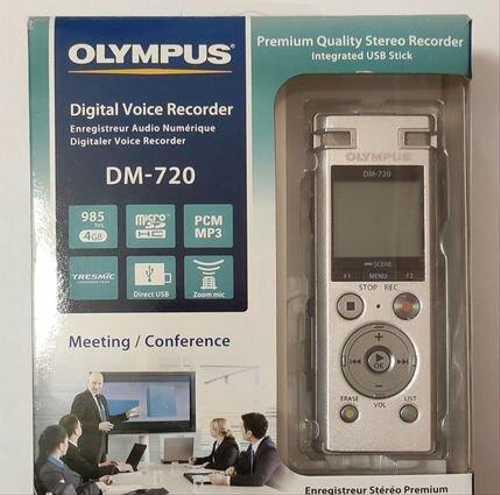 Диктофон olympus DM-720