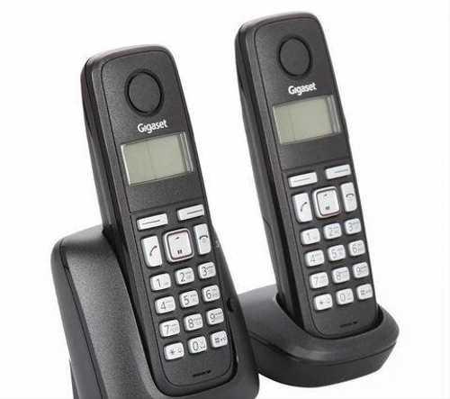 Телефон Gigaset A120 Duo черный