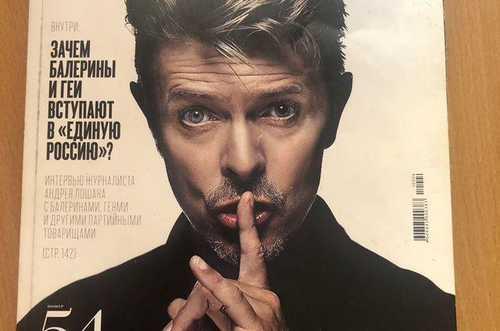 Журнал Esquire 2010 Дэвид Боуи