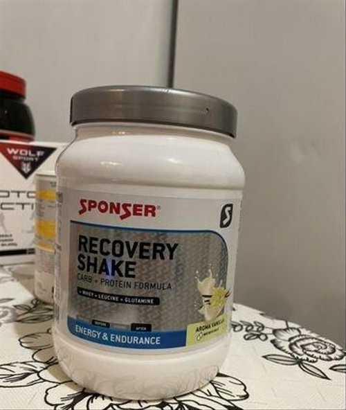 Sponser recovery shake 900 г, Ваниль