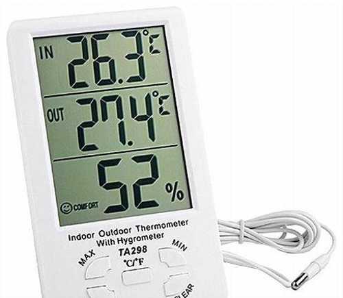 TA-298 Цифровая метеостанция термометр + гигрометр