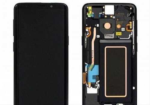 Дисплей Samsung G960F (S9) в рамке Черный оригинал