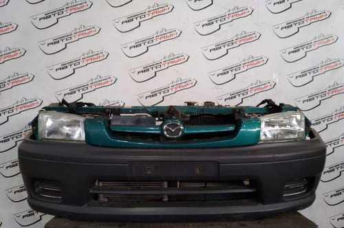 Nosecut mazda demio DW3W DW5W 1 модель некрашенный