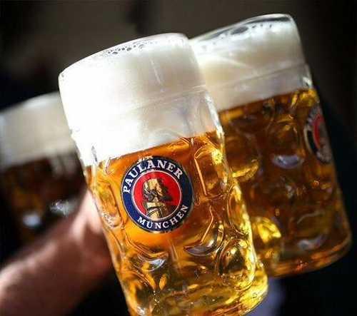 Пивные кружки Paulaner Oktoberfest 1л (Германия)