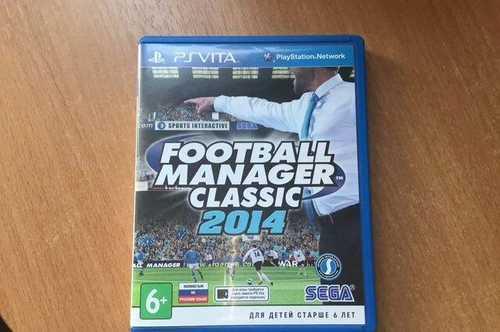 Игра для Ps Vita Football Manager 2014