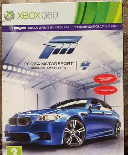 Forza Motorsport 4 Limited Collector's Editio xbox