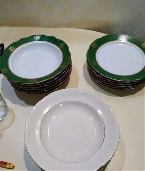 Набор столовых тарелок