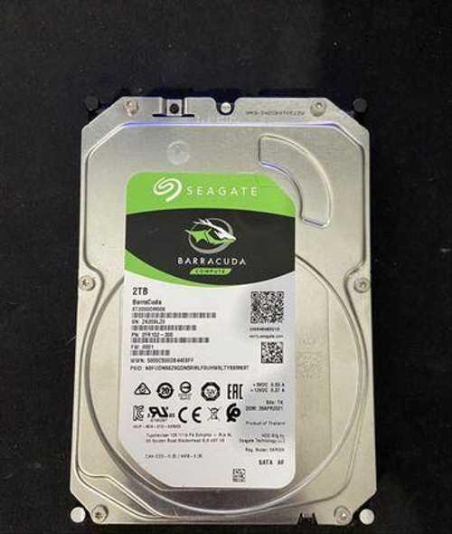 Жесткий диск Toshiba 2Tb