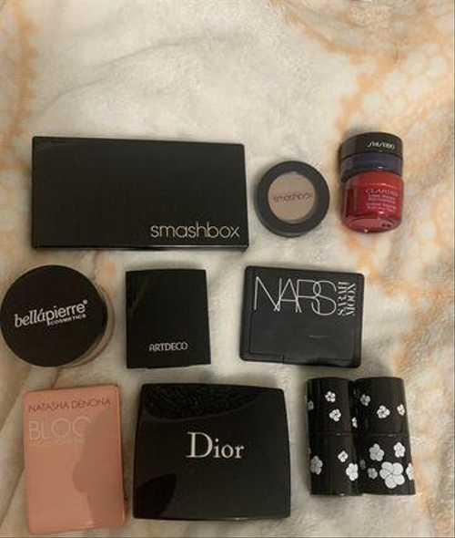 Набор косметики Dior, Nars, Smashbox