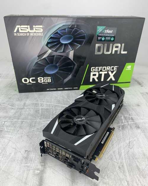 Видеокарта asus GeForce RTX 2080 dual OC