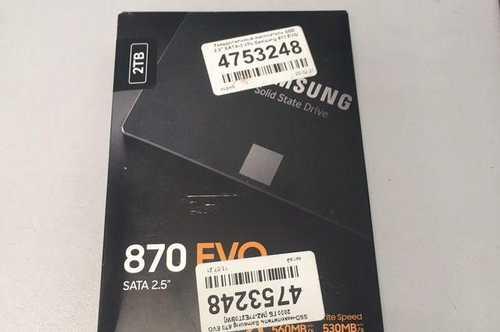 SSD 2,5“ Samsung Evo 870 2Tb