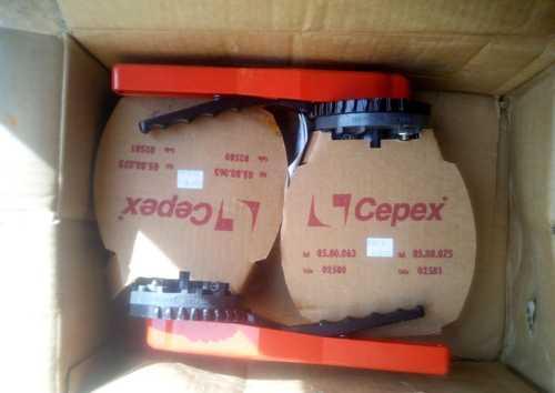 Затвор дисковый пвх, epdm Cepex