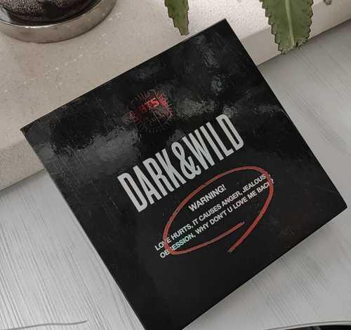 BTS dark&wild K-POP CD альбом