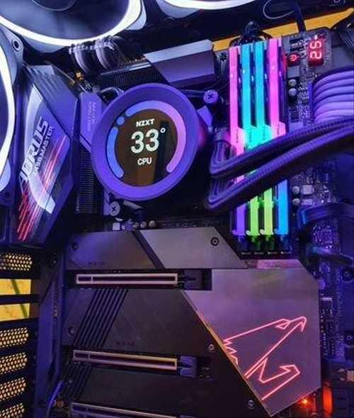 Материнская плата gigabyte Z490 aorus master