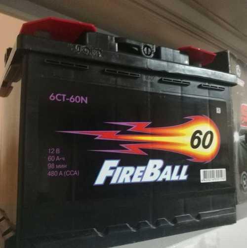 Аккумулятор Fire Ball 60 L+(прямой)