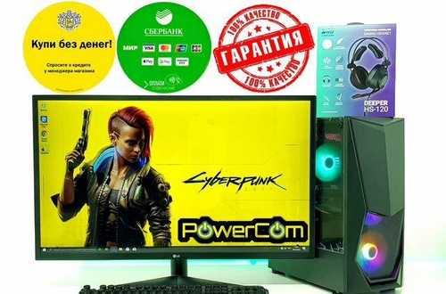 Игровой i5-6600K + RX 6500 XT gaming + 32" Монитор