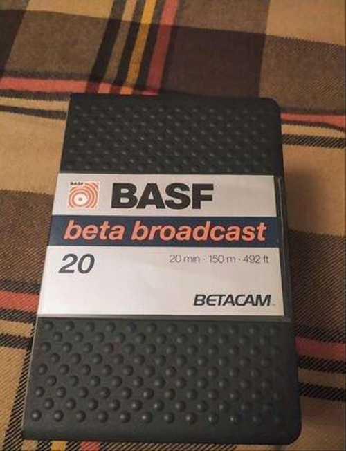 Кассета Basf betacam video broadcast