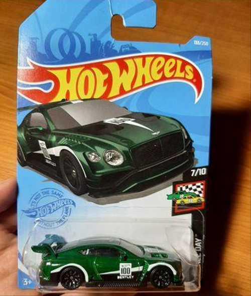 Hot wheels bentley continental gt3