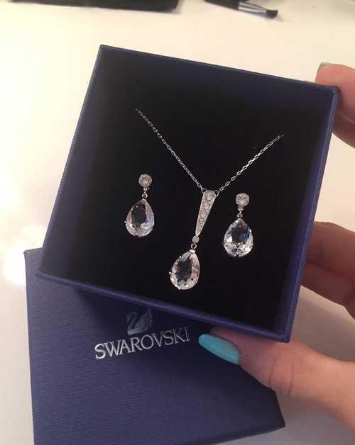 Набор украшений Swarovski оригинальные