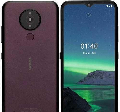 6.52" Смартфон Nokia 1.4 3\64 гб, фиолетовый