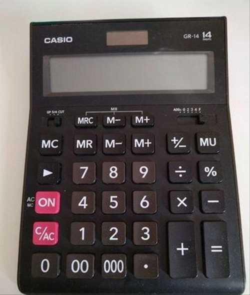 Калькулятор бухгалерский Casio GR 4