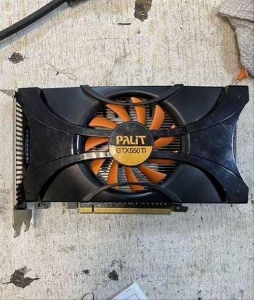 Видеокарта Palit GTX550TI 1Gb DDR5 192Bit