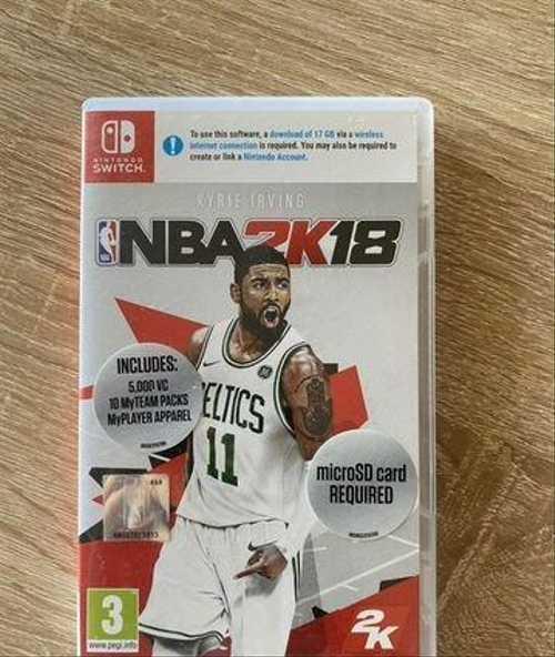 Nba 2k18 Nintendo Switch