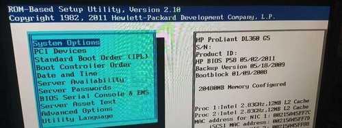 Сервер HP-Proliant DL360 G5