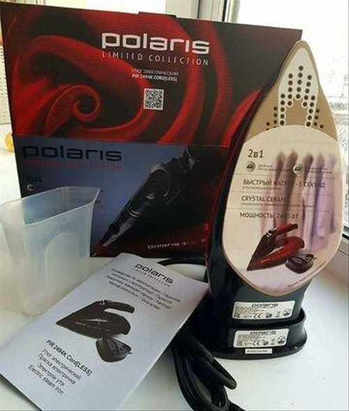 Утюг беспроводной Polaris новый