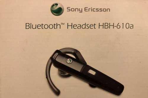Bluetooth гарнитура Sony Ericsson HBH-610a