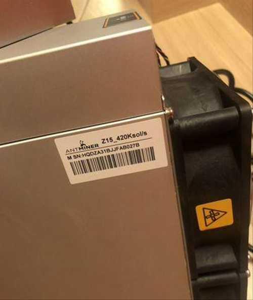 Antminer z15 420 ksol