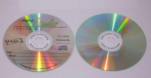 CD-R MAM-A Mitsui audio music Hi-Fi диски 4 вида