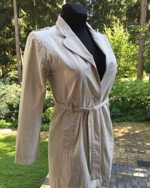 Бежевое пальто Marco Polo Ralph Lauren