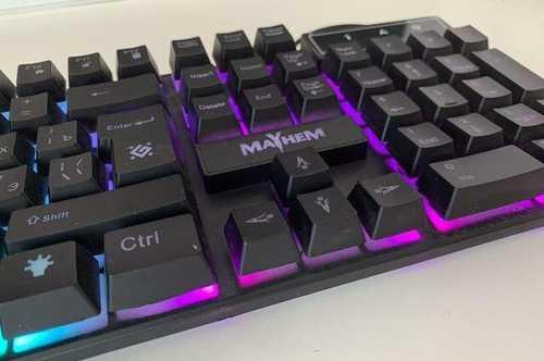 Игровая клавиатура с подсветкой Mayhem