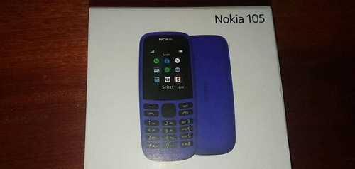 Nokia 105SS (2019) Black (та-1203)