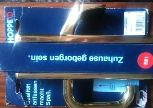 Ручка входной двери с замком, германия, новая, фир