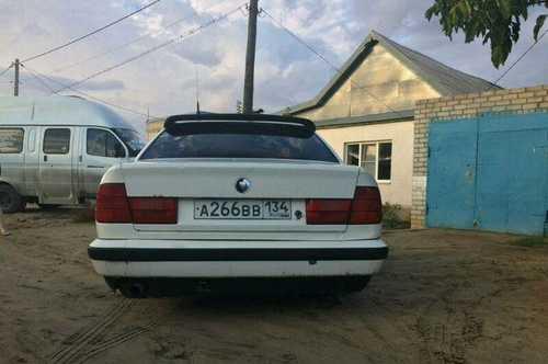 BMW e34 haman спойлер